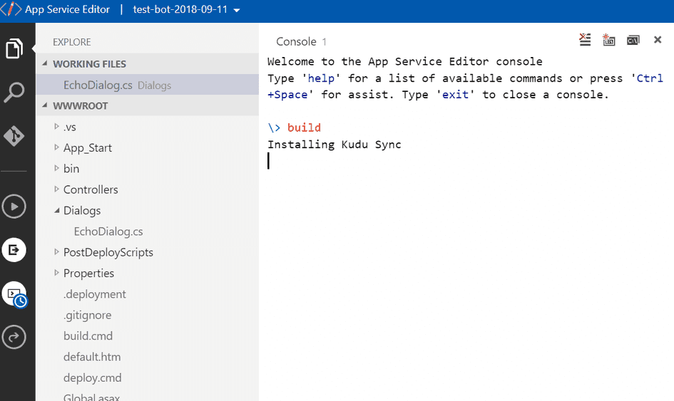 Microsoft Chat Bot Framework - Up And Running | The Long Walk