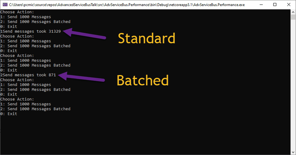Service Bus Batching and Pre-Fetch | The Long Walk