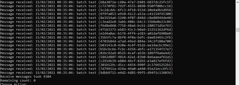 Service Bus Batching and Pre-Fetch | The Long Walk